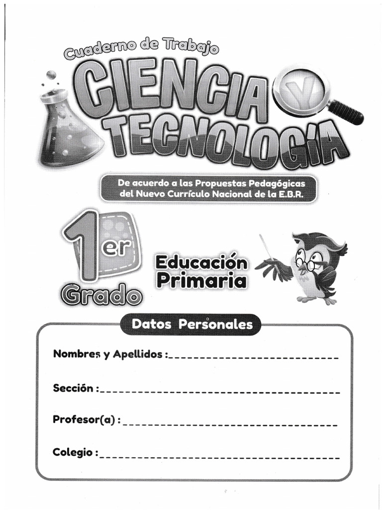 Workbook - SCIENCE - AND - TECHNOLOGY - 1st Primary - (Volume I ...