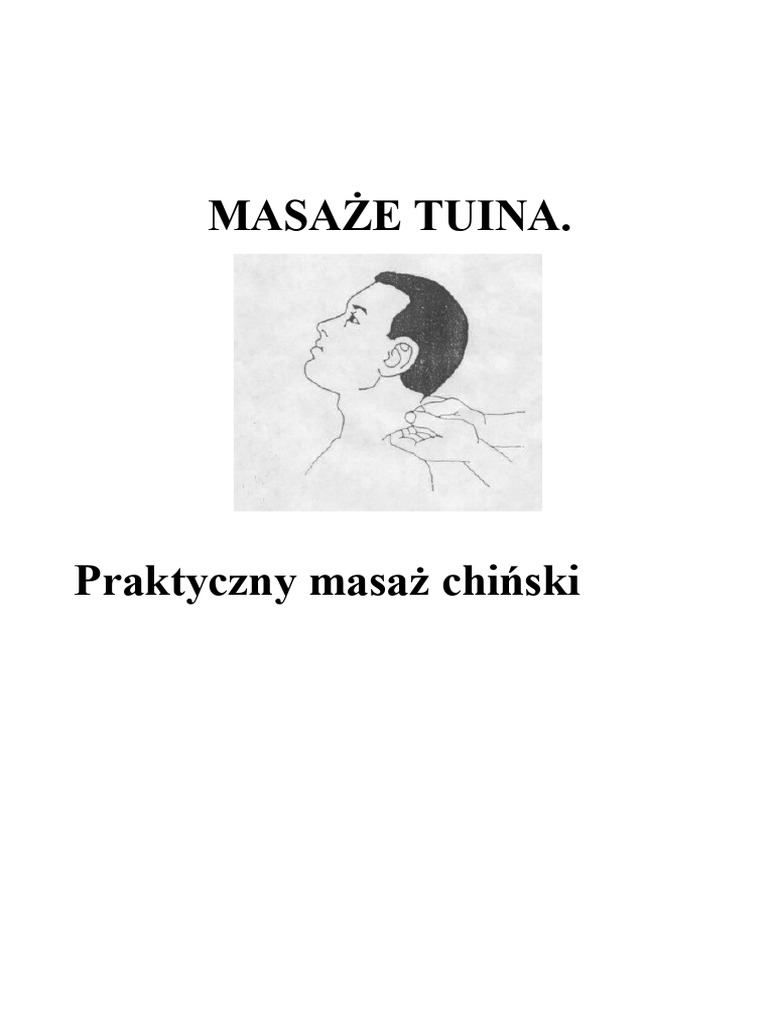 Pełny masaż Tuina. | PDF
