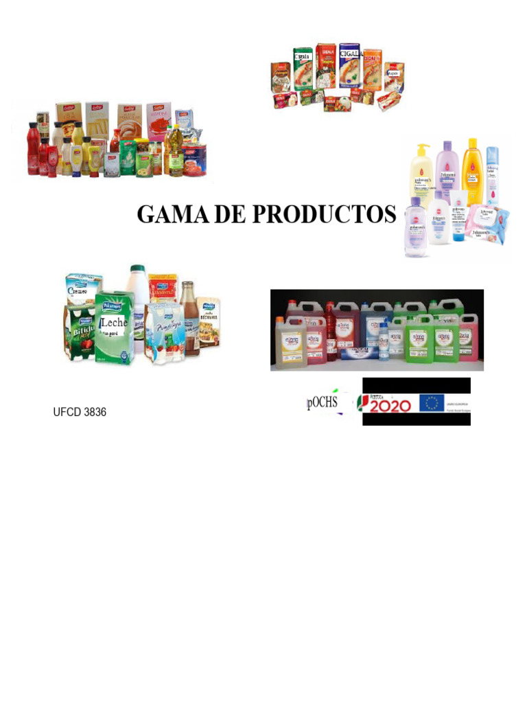Gama de Productos | PDF | Marca | Economias