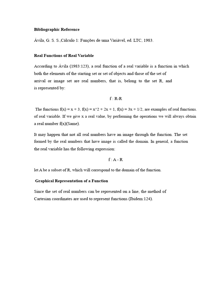 Real Functions of Real Variable | PDF | Function (Mathematics ...