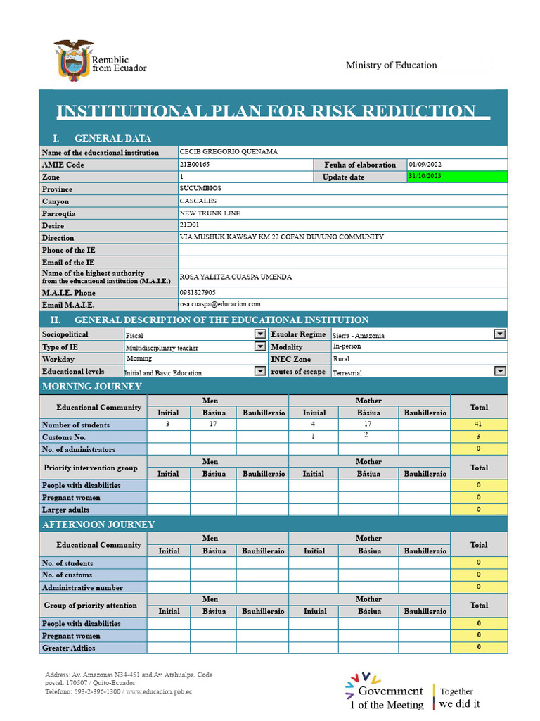 Risk Management 2023-2024 | PDF