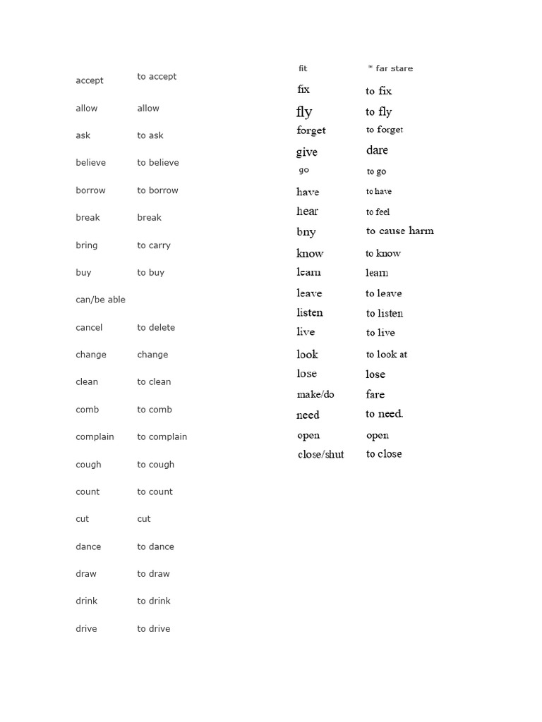 Italian Verbs | PDF