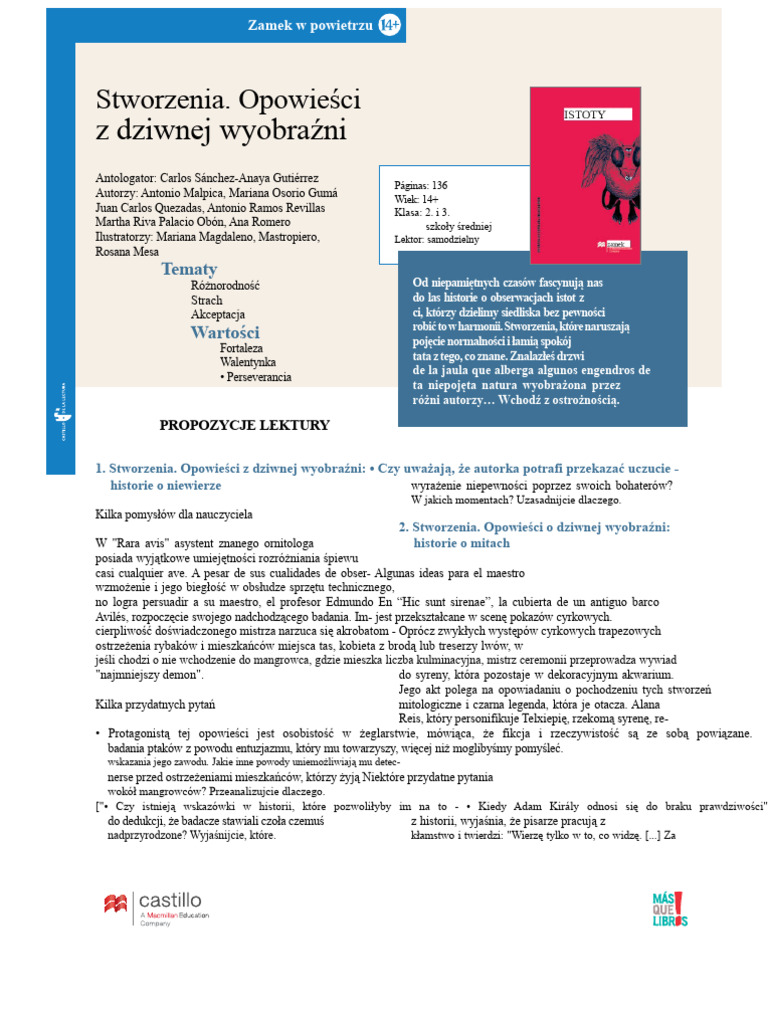 Stworzenia Fpa | PDF