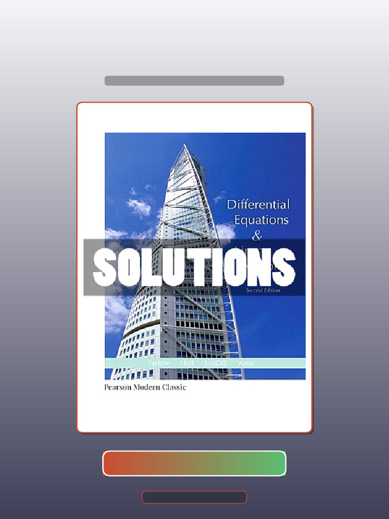 Differential Equations and Linear Algebra 2 Ed Farlow eBook and ...