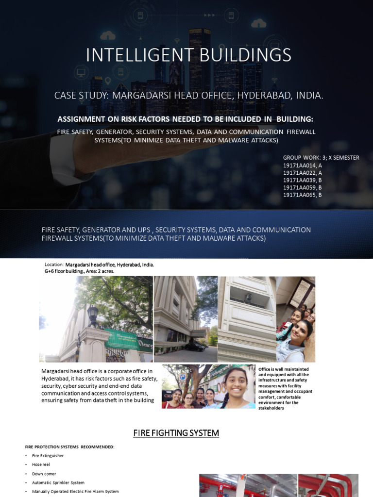19171AA039_Group-3_Intelligent Buildings_Case study-2 | PDF | Computer ...