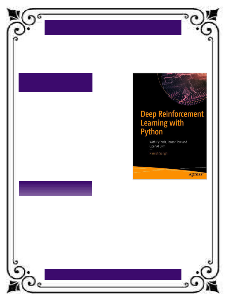 Deep Reinforcement Learning with Python: With PyTorch, TensorFlow and OpenAI Gym 1st Edition ...