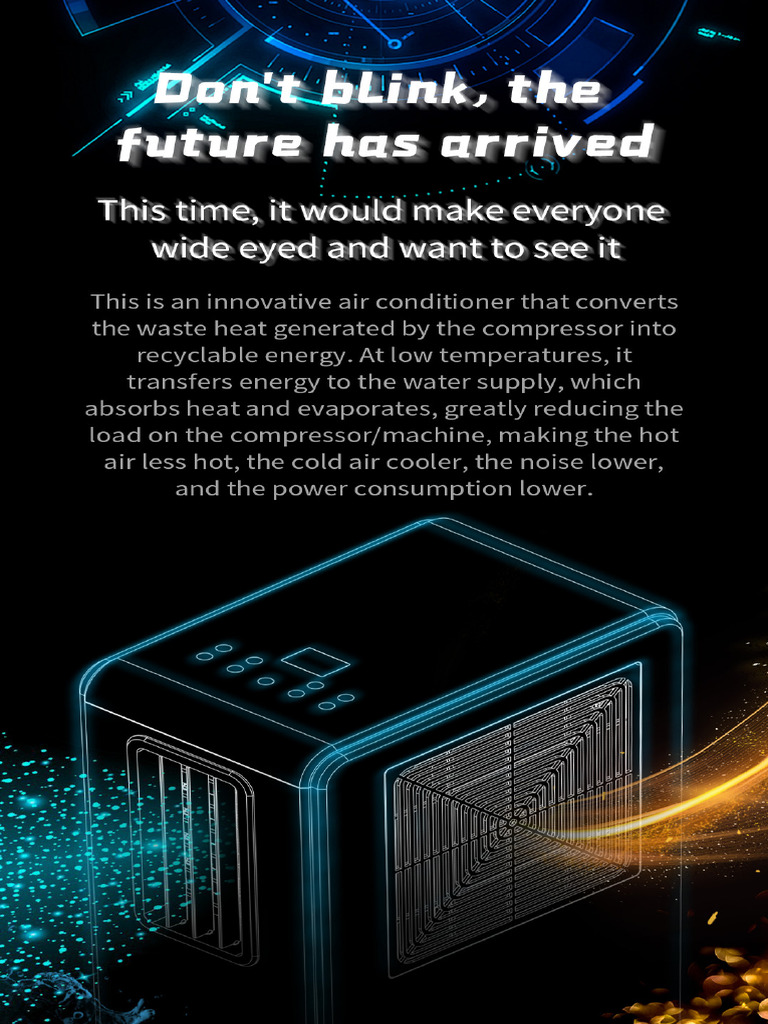 Mini Portable AC without hot air and non exhaust hose (1) | PDF