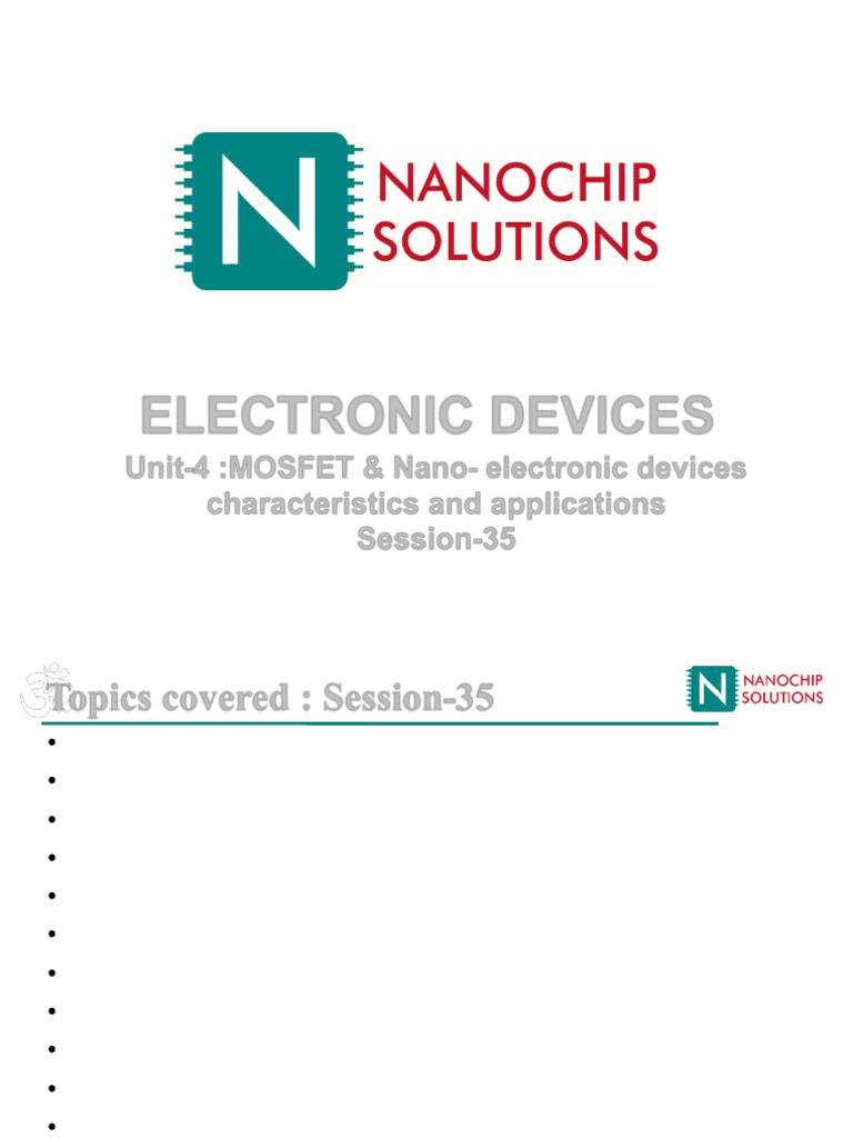 MOSFET and CMOS Inverter Design Guide | PDF | Mosfet | Cmos