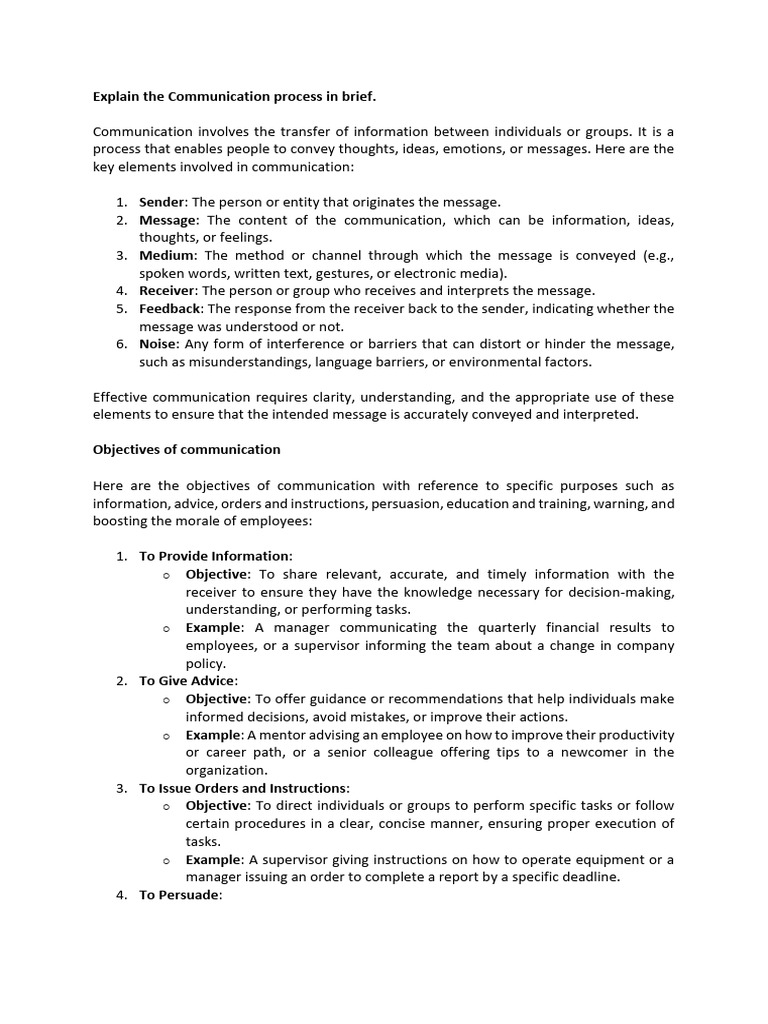 PCE Sem 1 notes.doc | PDF | Nonverbal Communication | Communication