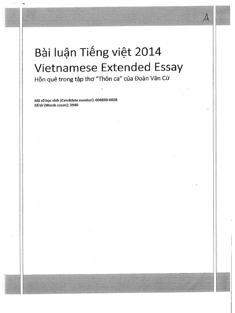 Vietnamese Ee Sample 4 | PDF