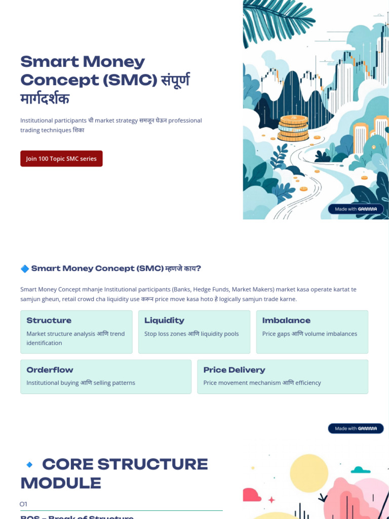 Smart Money Concept Trading Guide | PDF | Financial Markets | Market ...