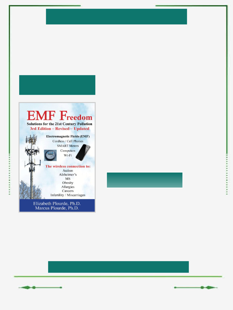 EMF Freedom Solutions for the 21st Century Pollution Elizabeth Plourde ...