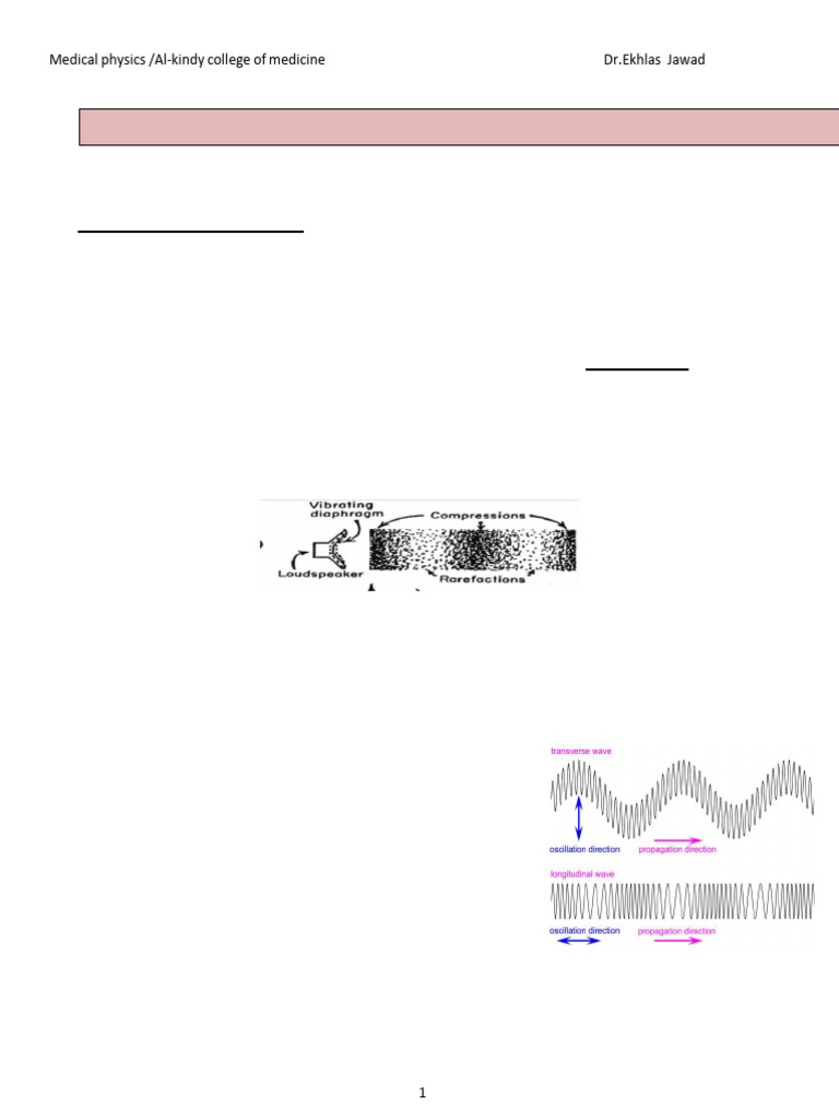 Properties and Generation of Sound Wave | PDF | Sound | Waves