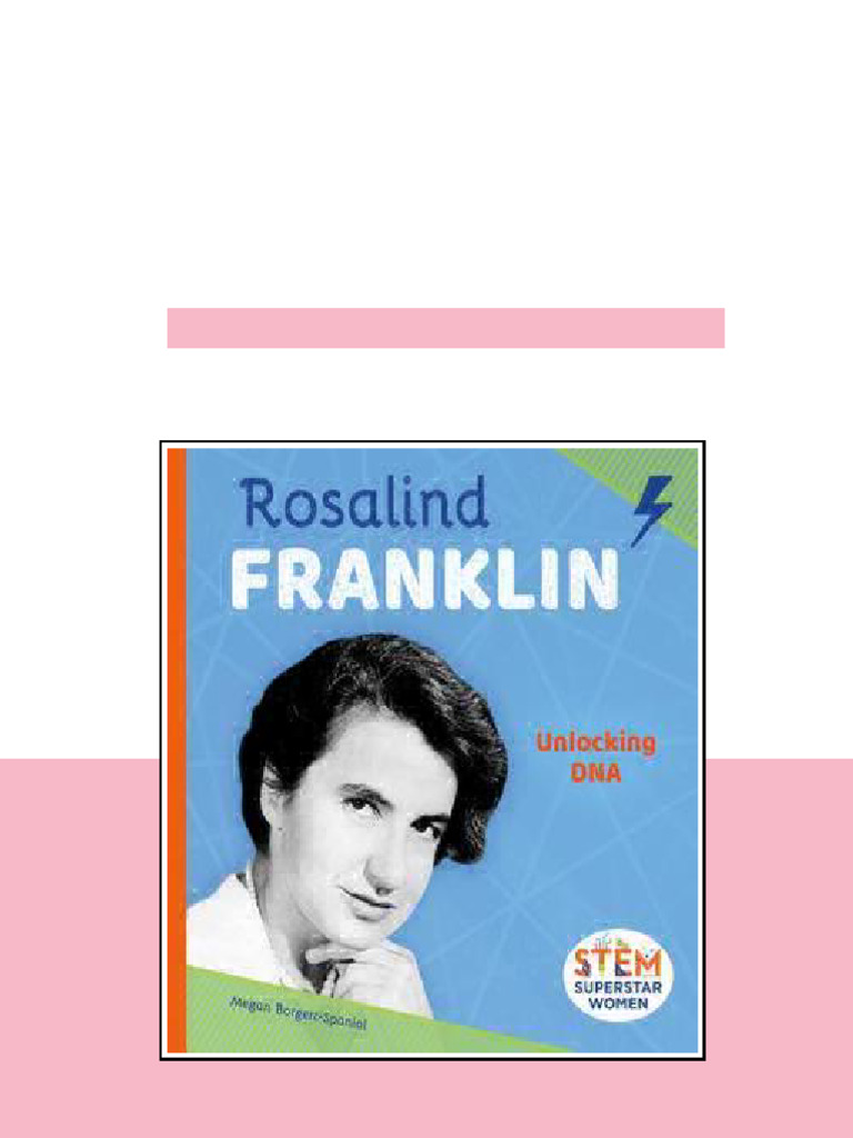 Rosalind Franklin Unlocking Dna Hardcover Megan Borgertspaniol online ...