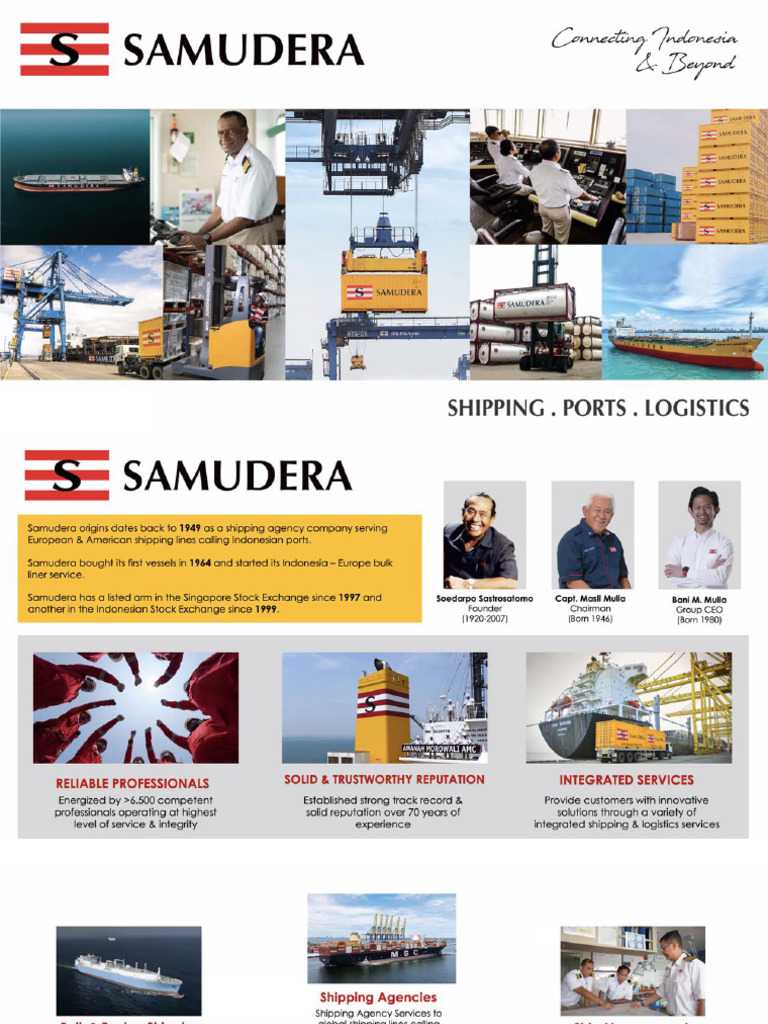 Silkargo Indonesia (Samudera Group) General Overview | PDF | Cargo ...