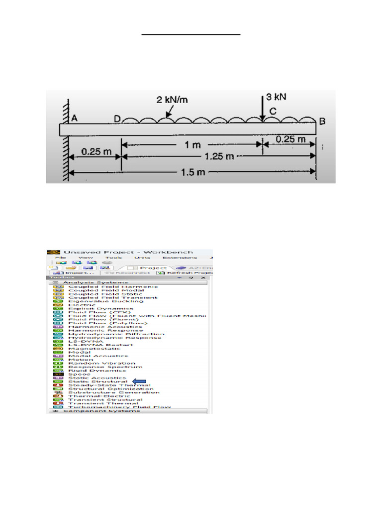 Ansys Report 21me02042 Pavada Kartheek | PDF