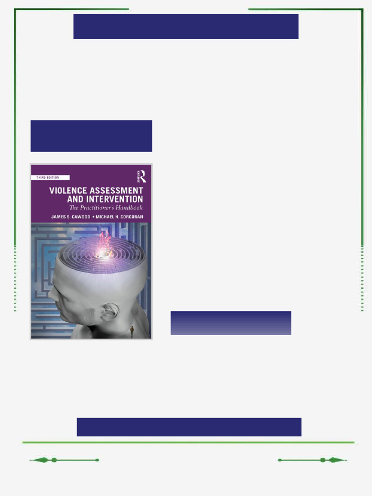 Violence Assessment and Intervention The Practitioner s Handbook 3rd ...