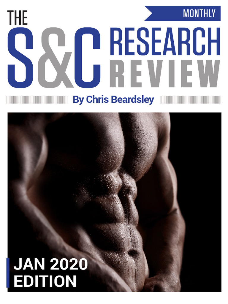 SCR Jan 2020 | PDF | Strength Training | Muscle Hypertrophy