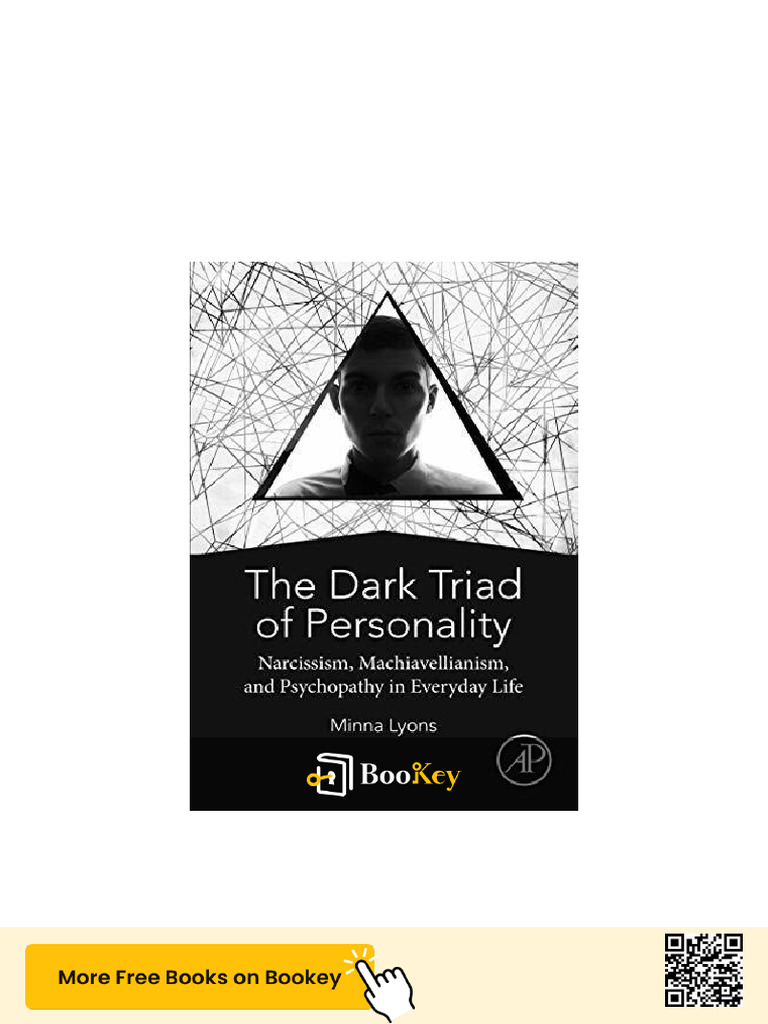 Understanding the Dark Triad Traits | PDF | Dark Triad | Psychopathy