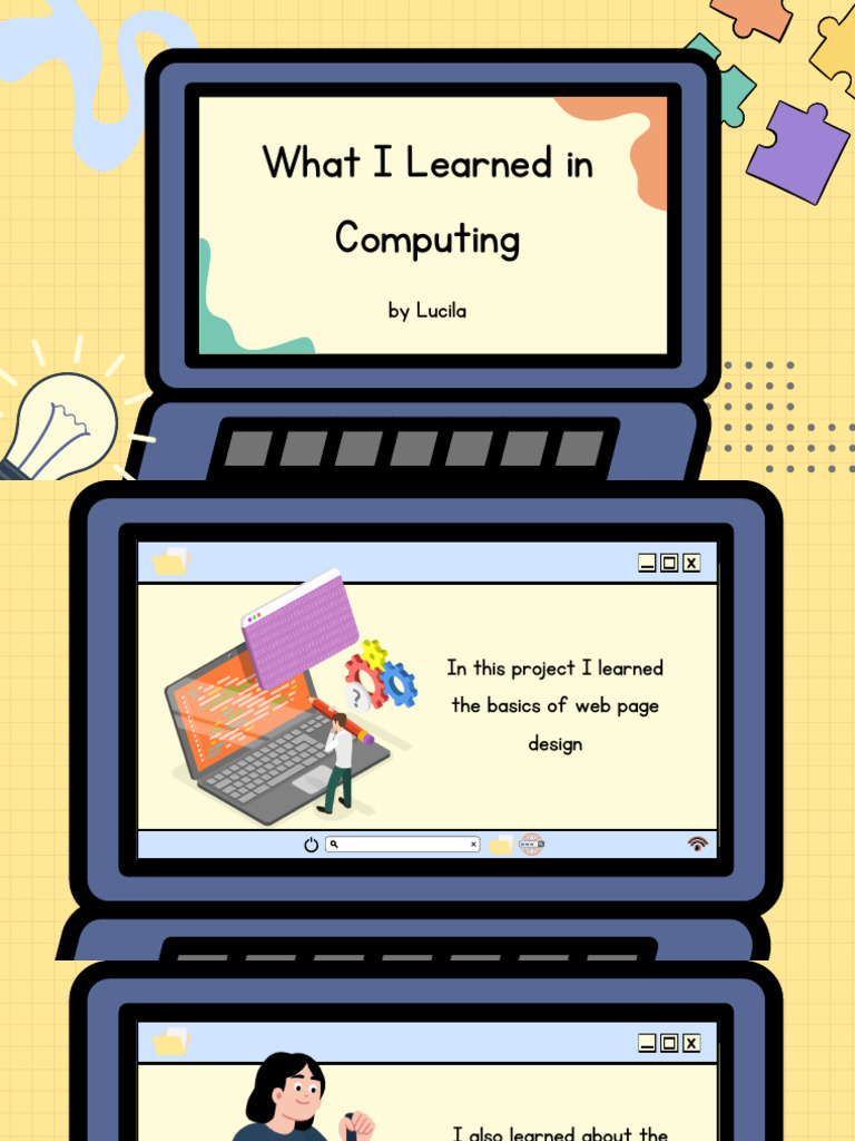 Yellow and Blue Illustration UI Computer Group Presentation_20251114 ...