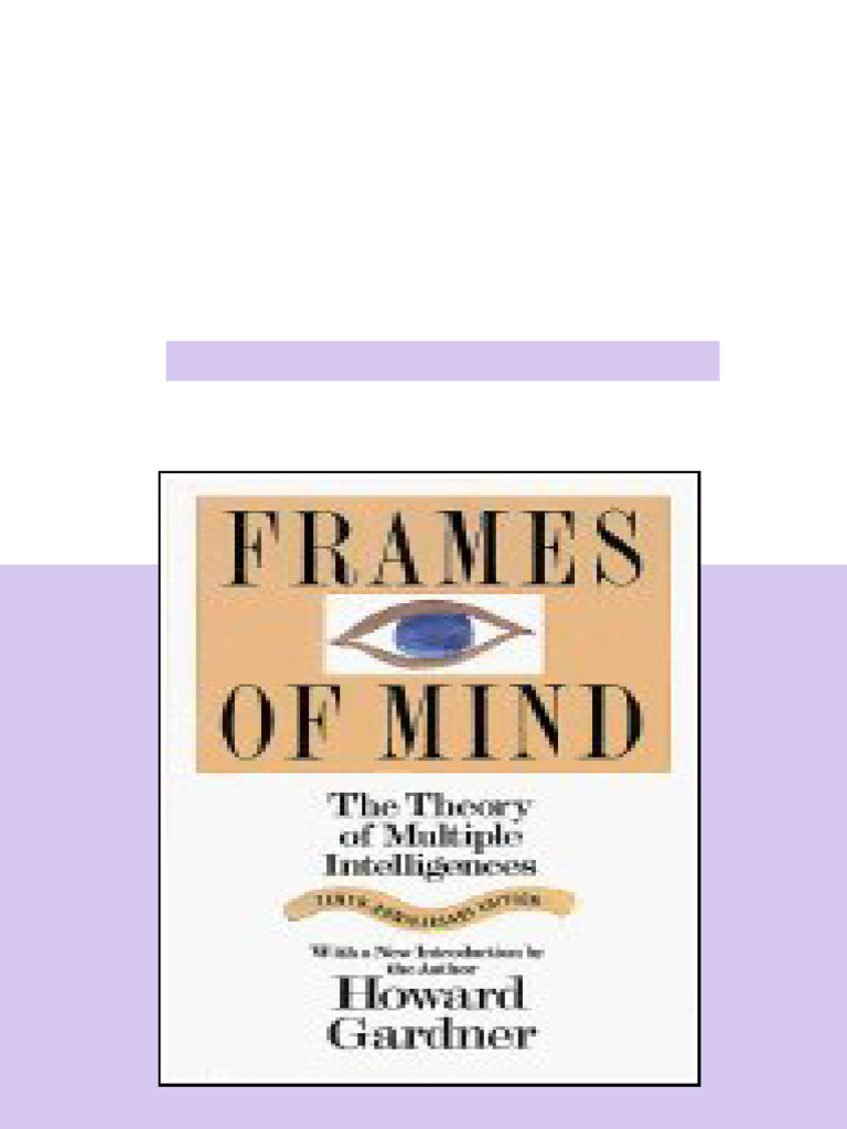 (Ebook) Frames of Mind: The Theory of Multiple Intelligences by Howard ...