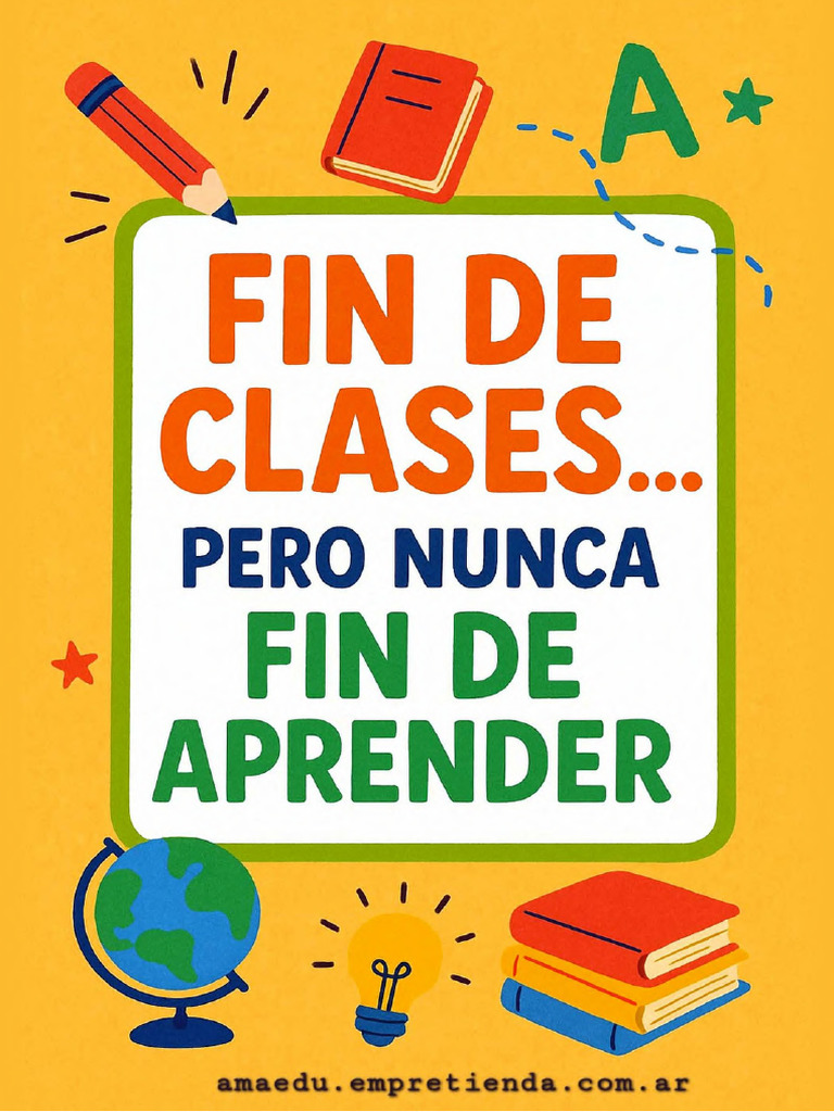 Grat Poster Fin de Clases Alicia Abatilli 20251121 Dist | PDF