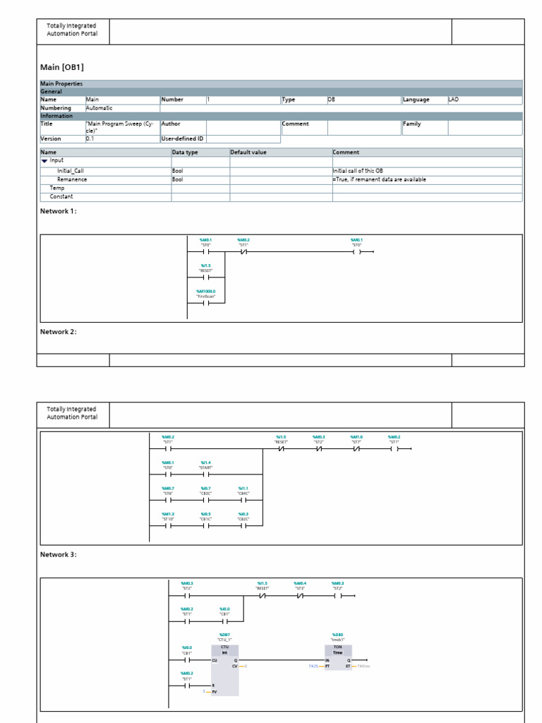 CODE PLC MAIN | PDF | Sports Cars