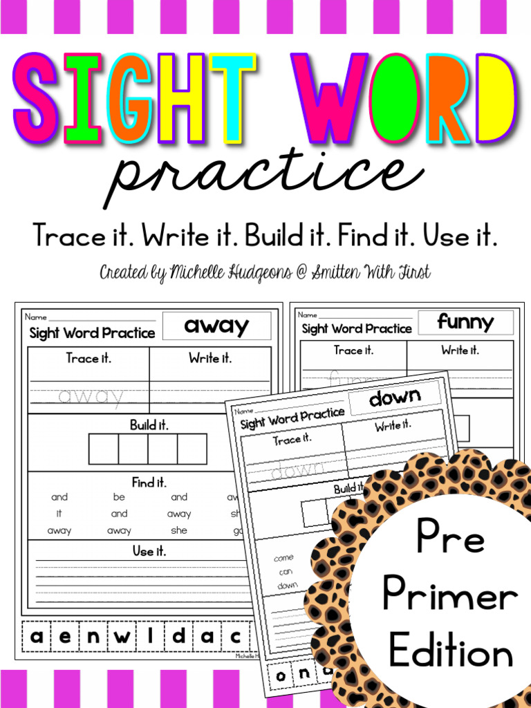 Practice: Trace It. Write It. Build It. Find It. Use It | PDF | Leisure