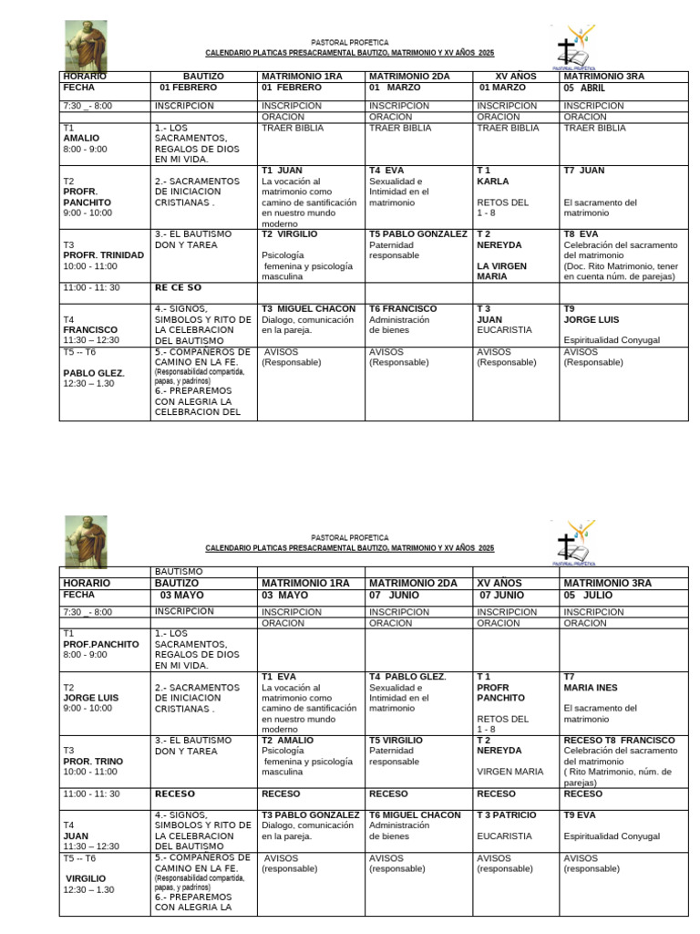 CAL. PRESACR. 25 ACTUALIZADO (Recuperado Automáticamente) | PDF ...