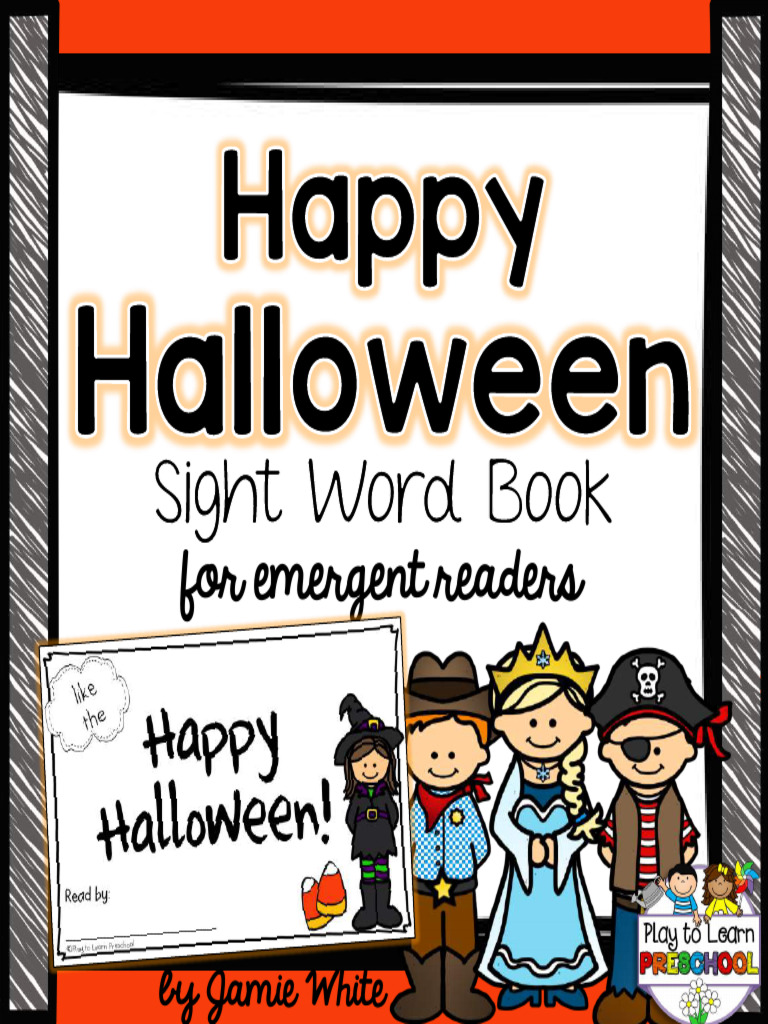 Emergent Reader Halloween Books | PDF