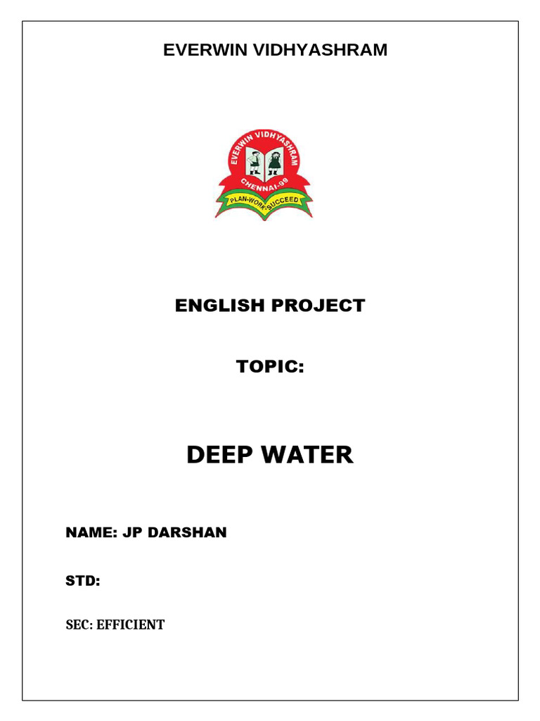 703438617-English-project-class-12 (1) | PDF | Fear | Essays