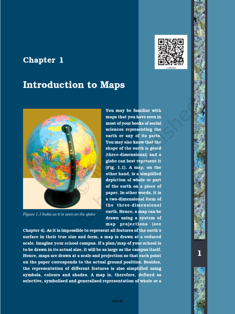 Practical Geography Class 11 | PDF | Latitude | Longitude