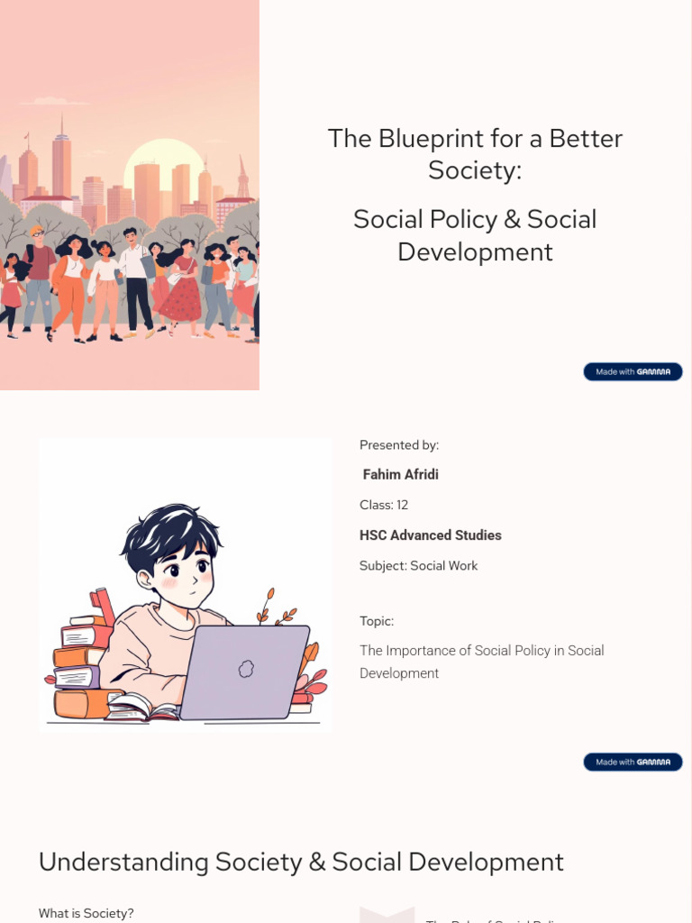 Social Policy's Role in Development | PDF | Social Policy | Policy