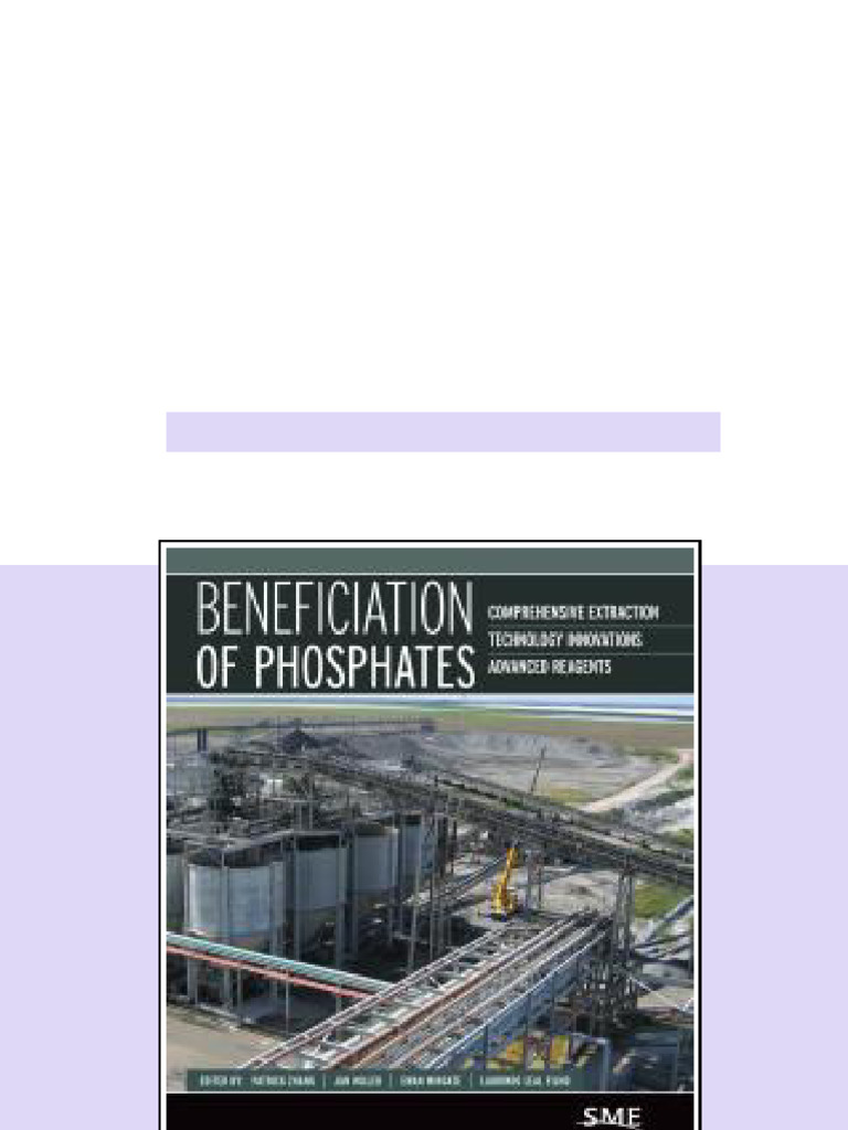 (Ebook) Beneficiation of Phosphates : Comprehensive Extraction ...