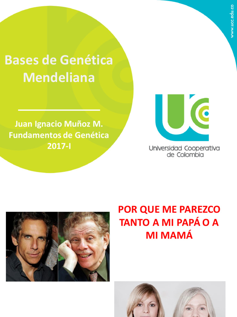 3. Bases de Genética Mendeliana | PDF | Dominancia (Genética) | Alelo