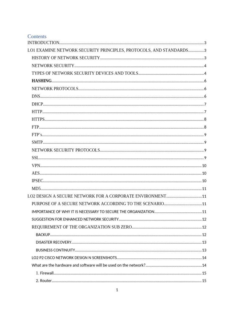 Network Security Assignment- Shamrin | PDF | File Transfer Protocol ...
