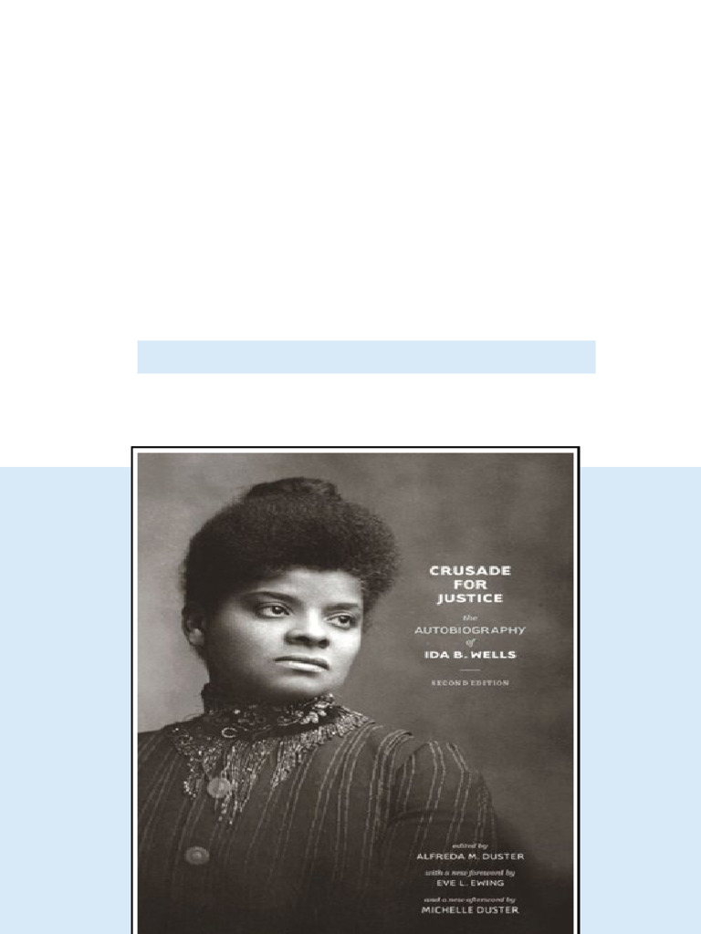 (Ebook) Crusade for Justice: The Autobiography of Ida B. Wells, Second ...