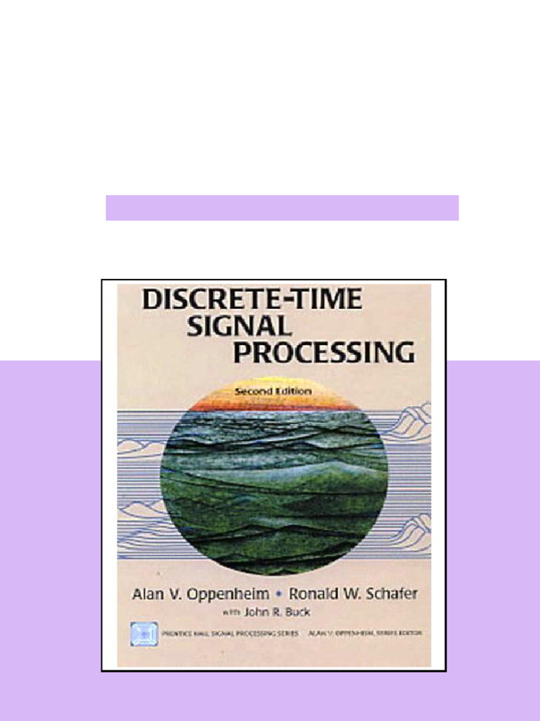 (Ebook) Discrete Time Signal Processing by Oppenheim & Schafer ISBN ...
