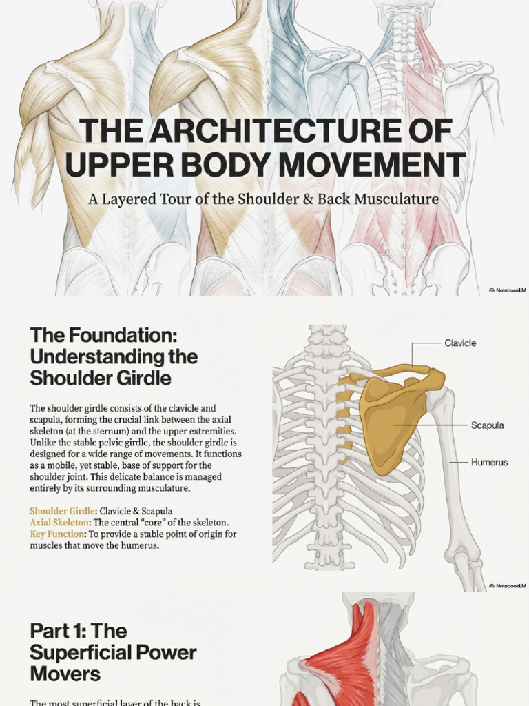 Upper Body Movement Architecture | PDF