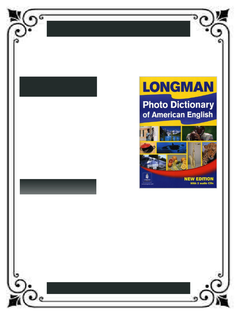 Longman Photo Dictionary of American English, New Edition Jennifer ...