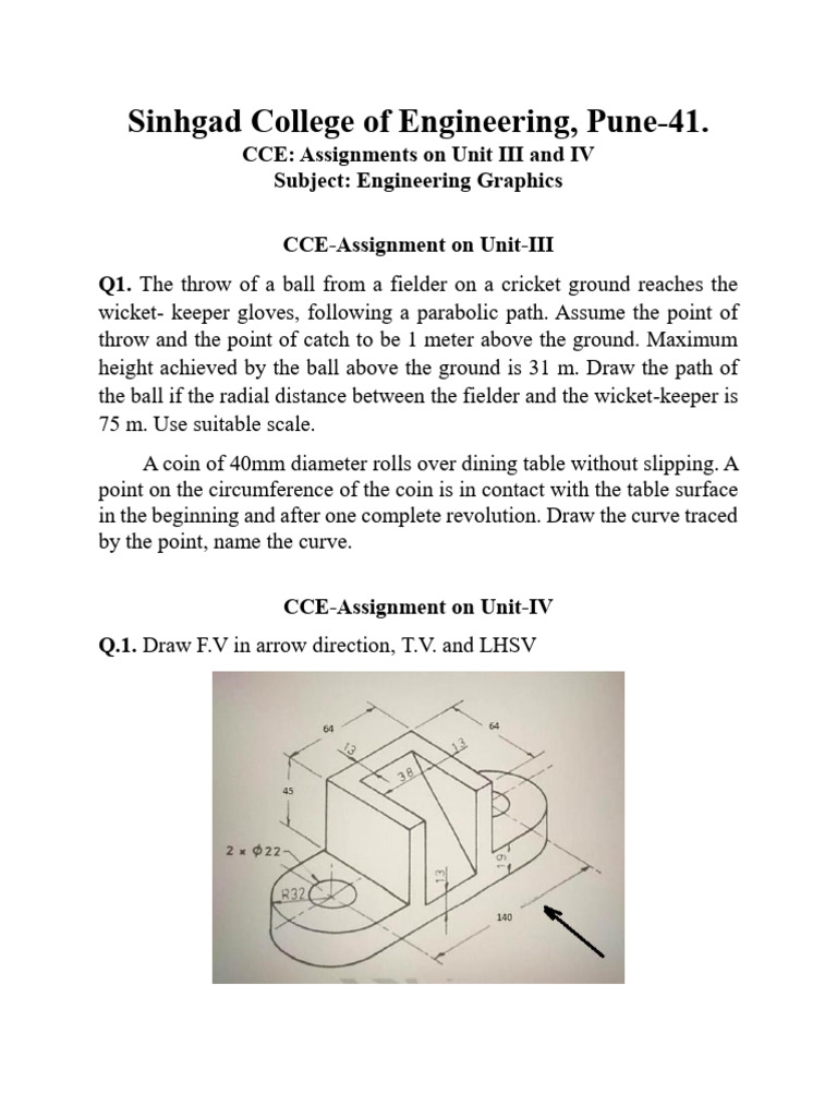 EGR Assignment(Unit III) Assignment(Unit IV) | PDF