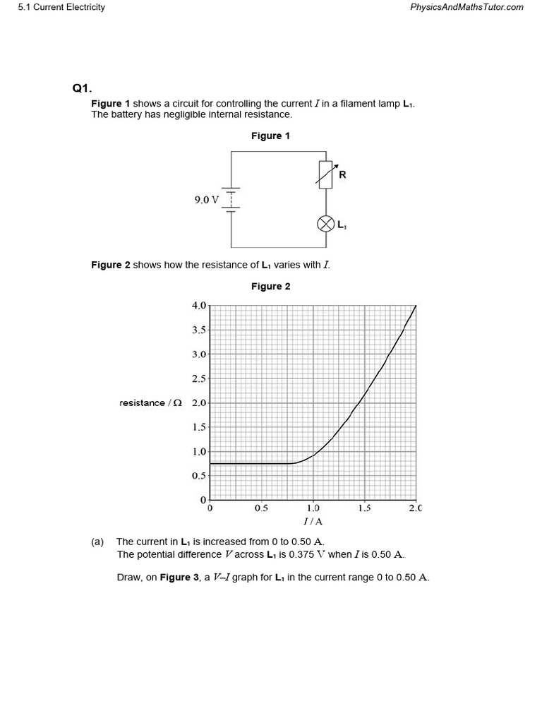 Current Electricity Circuit Analysis | PDF | Voltage | Electrical Network