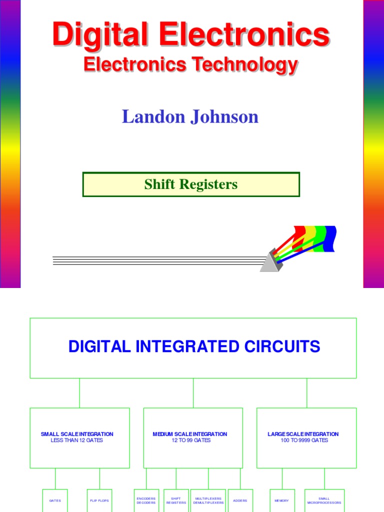 Shift Registers | PDF | Computer Architecture | Digital Electronics