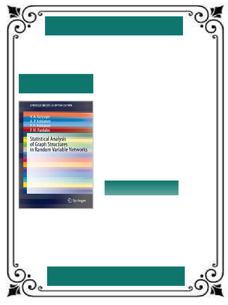 Statistical Analysis of Graph Structures in Random Variable Networks V ...
