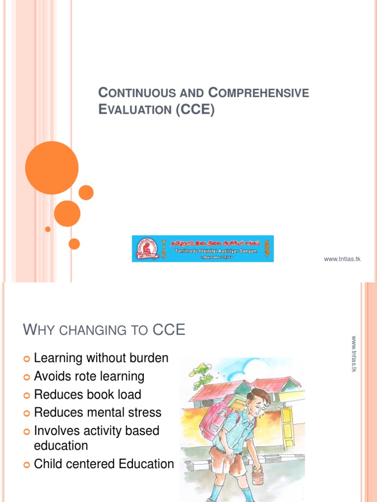 CCE Science PPT For Principals English Version | PDF | Educational Assessment | Neuropsychology