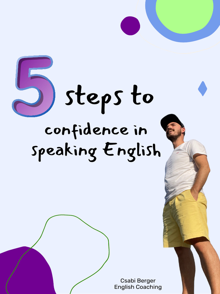 5 Steps To Confidence in Speaking English | PDF | English Language ...