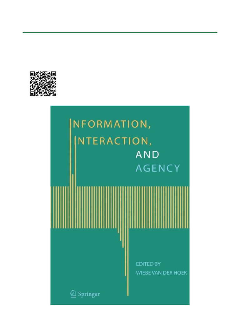 Information, Interaction, and Agency 1st Edition ISBN 9781402036002 ...