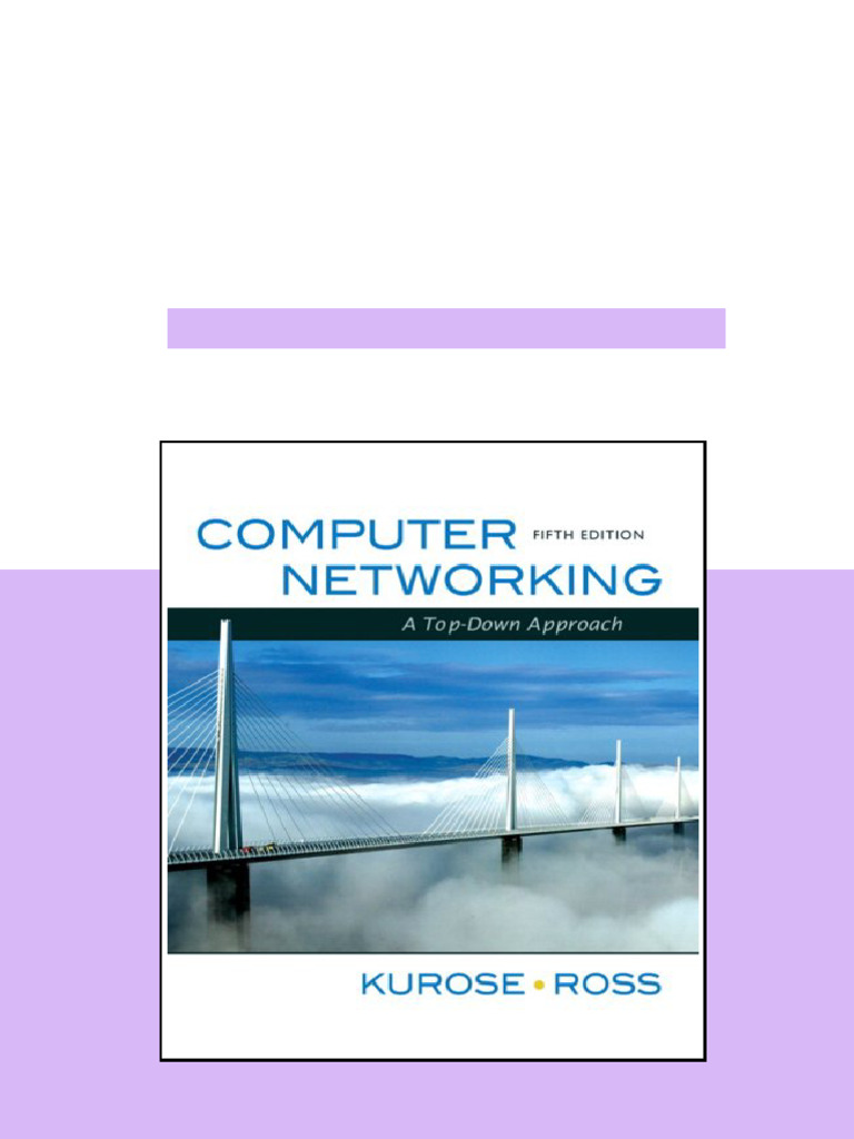 (Ebook) Computer Networking: A Top-Down Approach by James F. Kurose ...