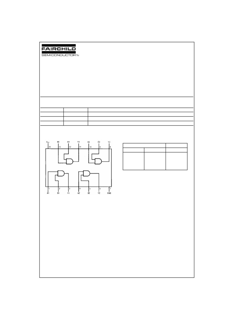 74LS08-1190273 | PDF | Electronic Design | Electrical Engineering