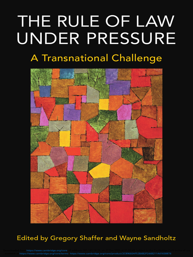 The_Rule_of_Law_under_Pressure | PDF | Rule Of Law | Authoritarianism